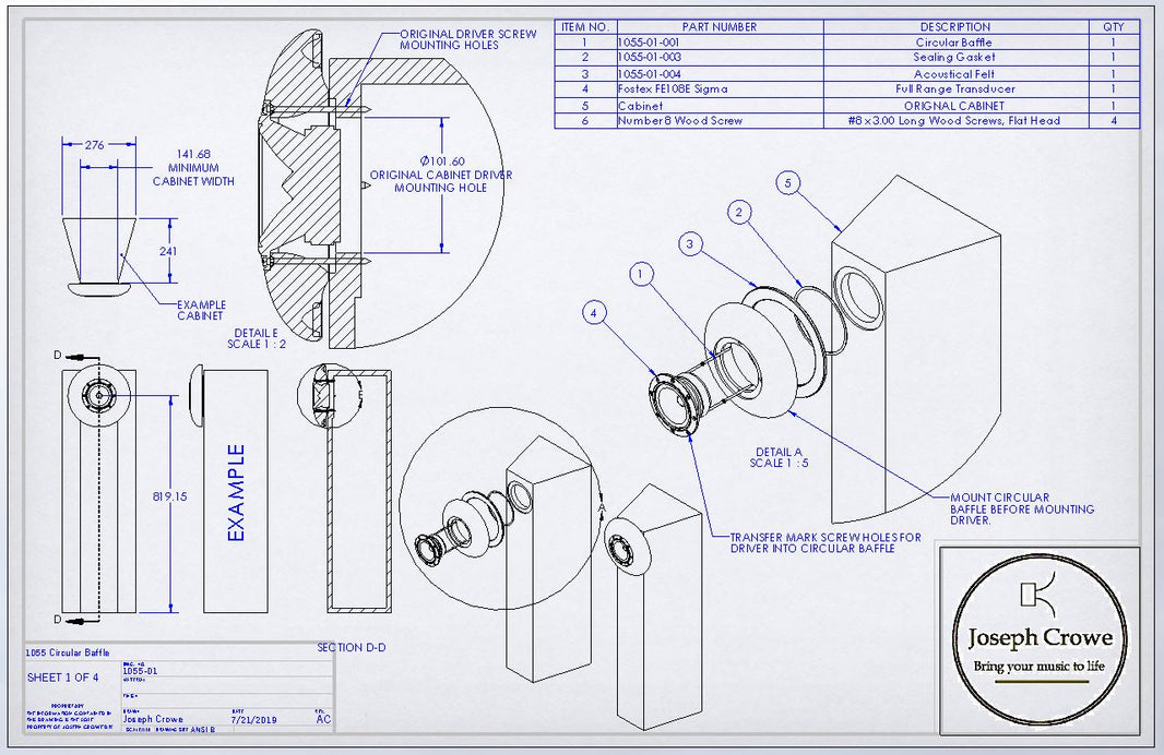 DIY Plans (Modern Audiophile) – Page 5 – Joseph Crowe