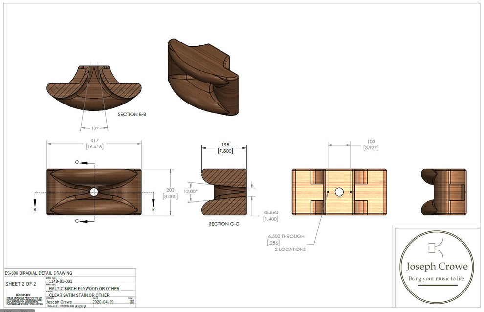 ES-600 Bi-Radial Horn 3D CAD Files – Joseph Crowe