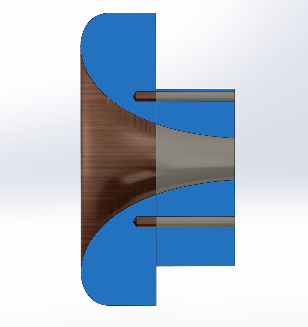 ES-1000 Circular Horn No.1207 --- 3D CAD Model – Joseph Crowe