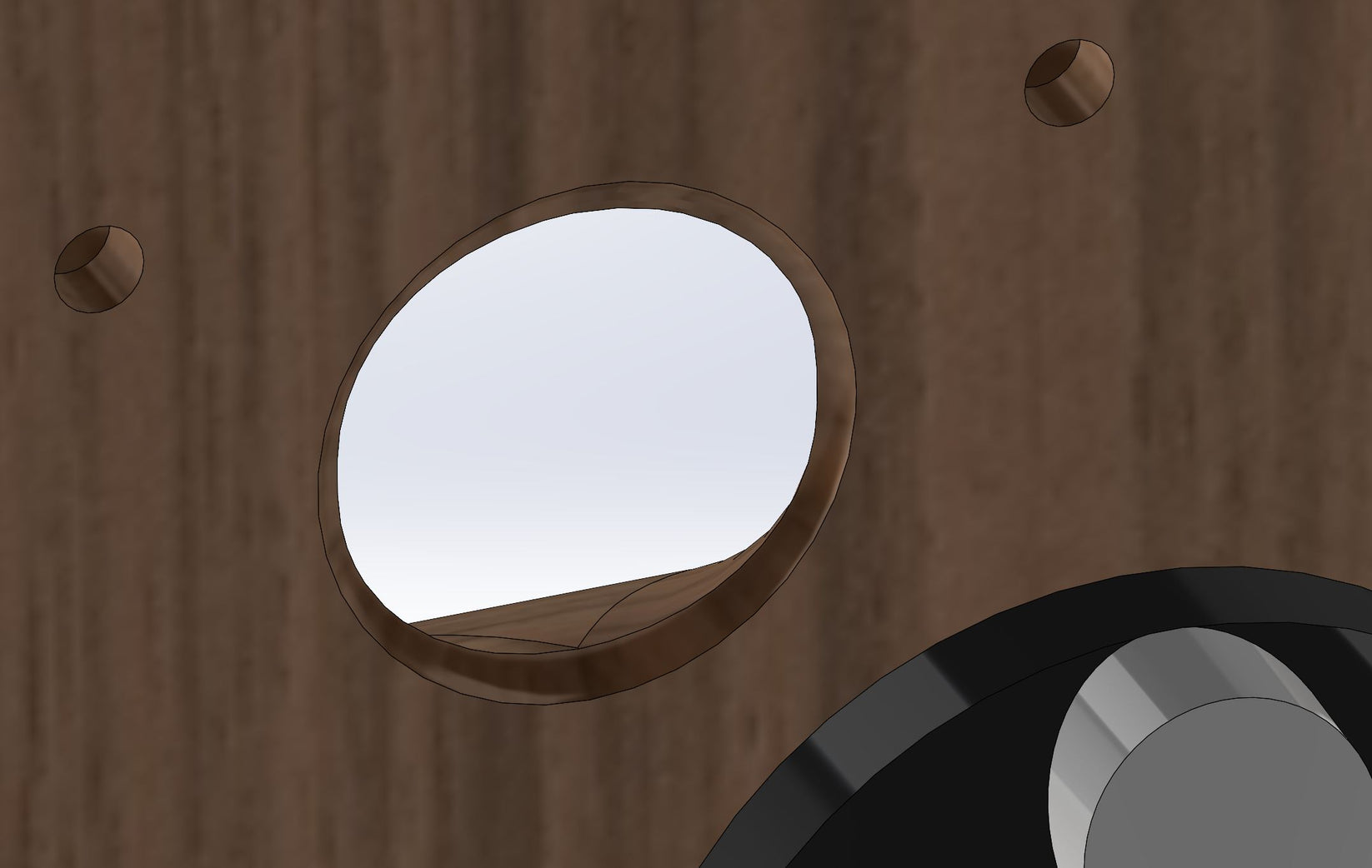 1628 Dome Tweeter Waveguide --- 3D CAD File -- Scanspeak D3004-664000 ...