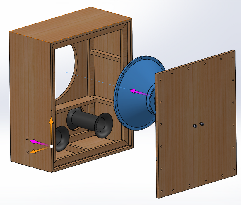 Bass Cabinet Plan No.1947 – Joseph Crowe