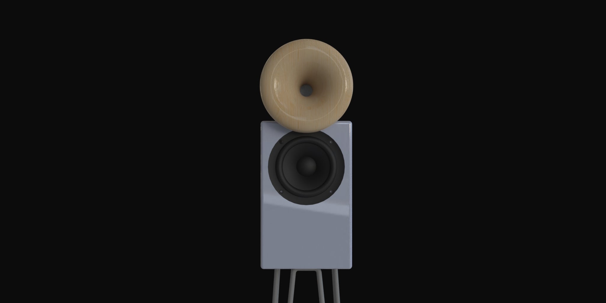 ES-1000 Circular Horn No.1207 --- 3D CAD Model – Joseph Crowe